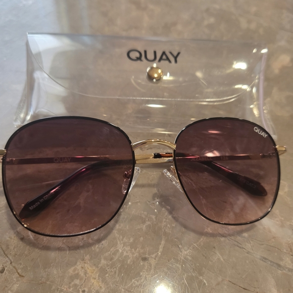 Quay Australia | Accessories | Quay Australia Gold Frame With Purple ...